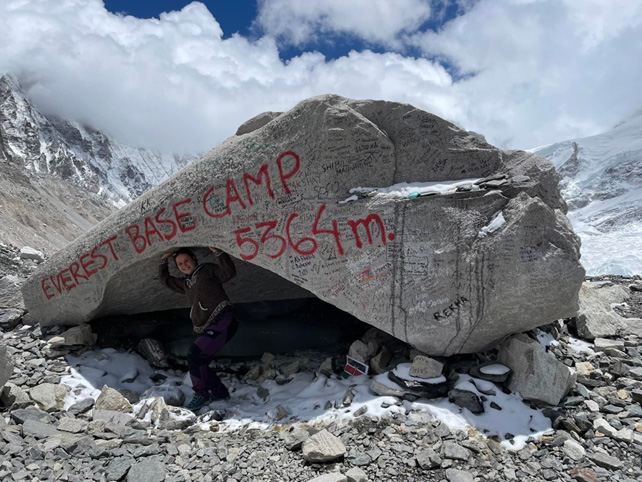 Our Sister in Christ Climbed the Everest Base Camp to Witness Everest ...