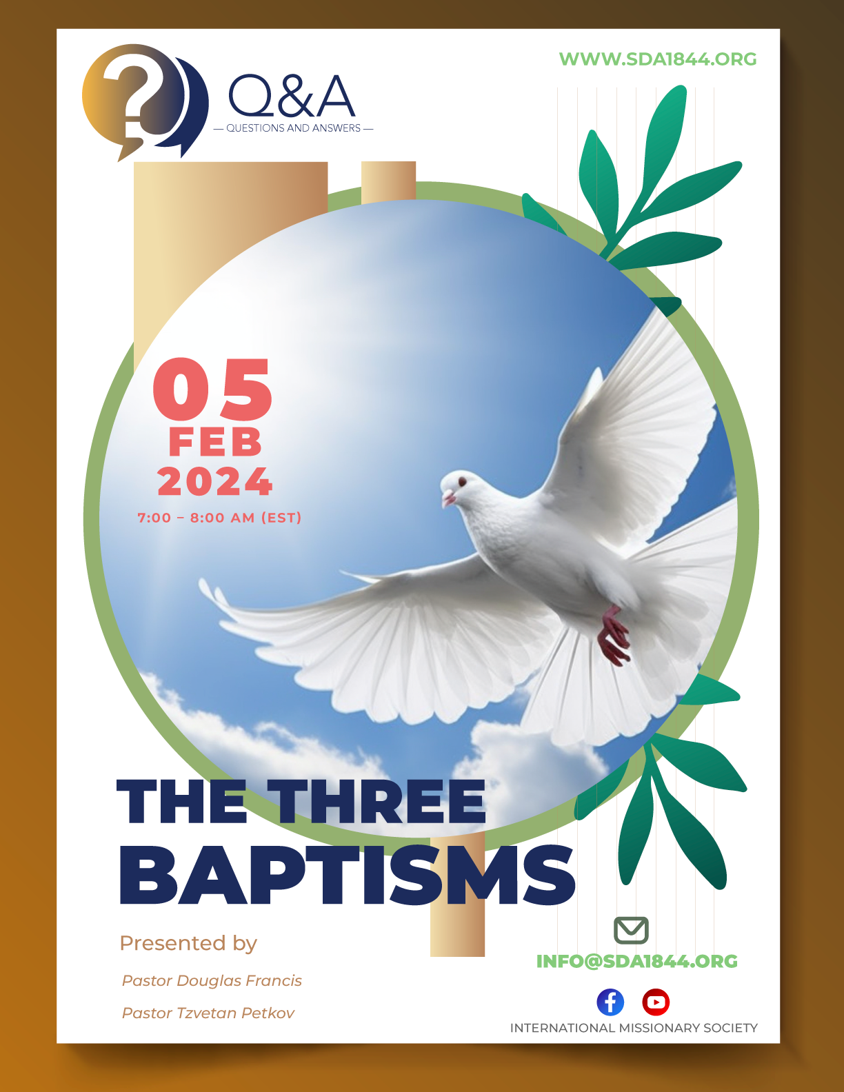 Q&A Session – The Three Baptisms - International Missionary Society