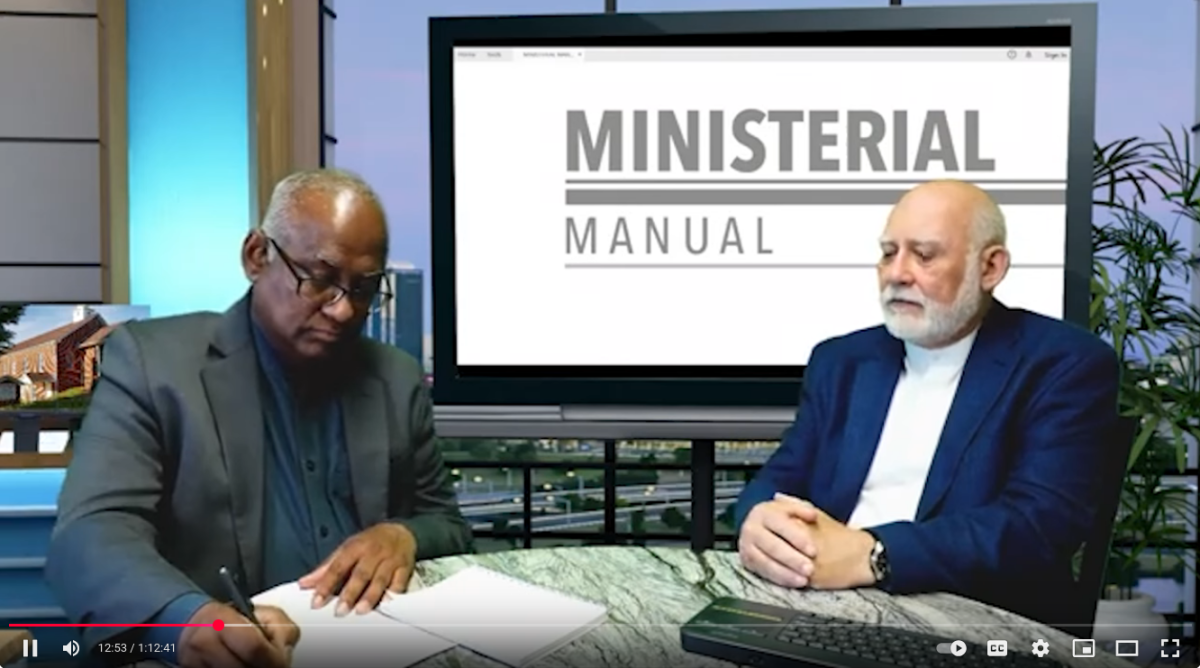 Profound Analysis on the Profession of the Pastor Presented by the GC President during Q&A ...